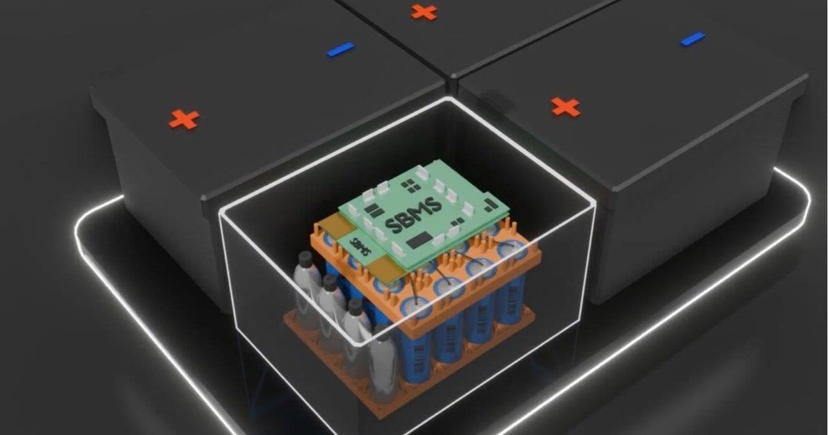 SBMS for Lithium Battery Fire Extinguishment