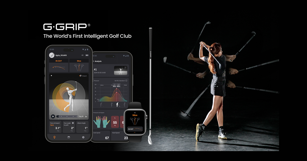 G-Grip, World's First AI-Powered Intelligent Golf Club